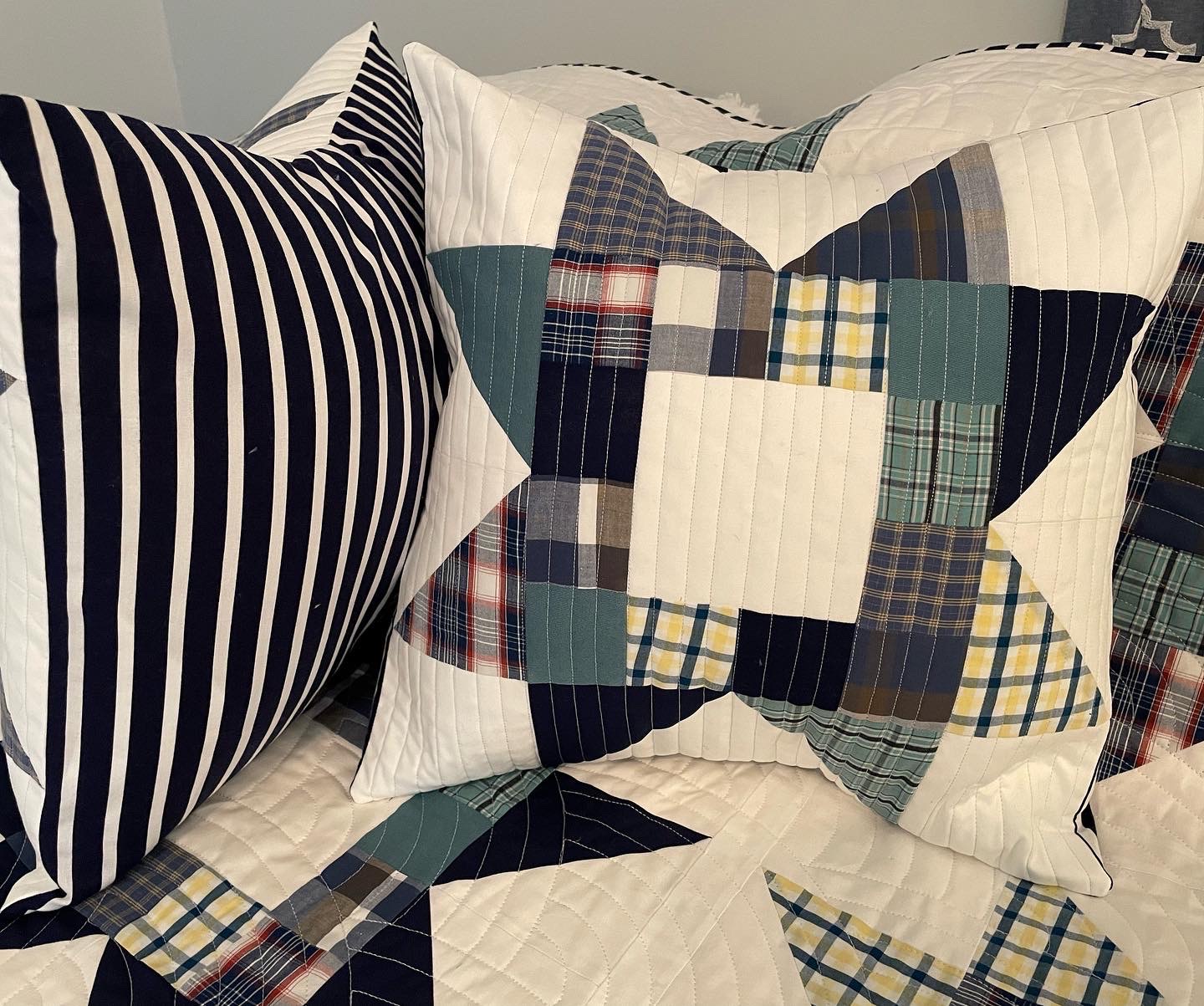 The Brother Mike Memory Quilt – Tales of Faith and Thread